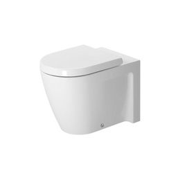 Duravit Starck 2 Stand-Tiefsp&uuml;l-WC 2128090000 37x57cm, 4,5 l, Abgang waagerecht, wei&szlig;