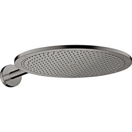 Hansgrohe Axor Kopfbrause 26034330 mit Brausearm, Wandmontage, polished black chrome