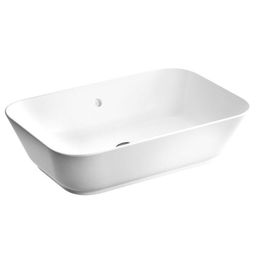 Vitra Geo 7425B403-0012 geschliffen Überlauf Weiß Hochglanz VC