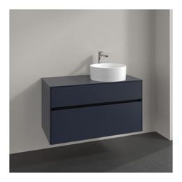 Villeroy & Boch Villeroy und Boch Collaro Waschtischunterschrank C04000VQ 100x54,8x50cm, Waschtisch rechts, marine blue
