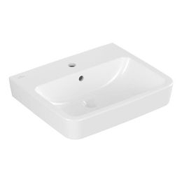 Villeroy & Boch Villeroy und Boch O.novo Waschtisch 4A415501 55x46cm, eckig, mit Hahnloch, mit Überlauf, weiß