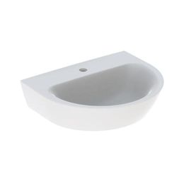 Geberit Renova Waschtisch 500578011 55 x 45 cm, wei&szlig;, mit Hahnloch, ohne &Uuml;berlauf