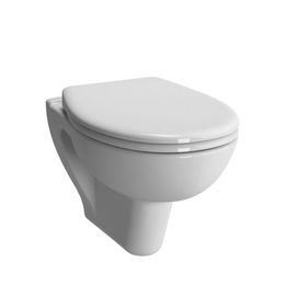 Vitra S20 Wand-Tiefspül-WC 7741B403-0850 35,5x52cm, 3/6 l, mit Bidetfunktion, ohne Spülrand, weiß VC