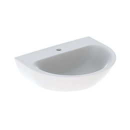 Geberit Renova Waschtisch 500599011 60 x 48 cm, wei&szlig;, mit Hahnloch, ohne &Uuml;berlauf