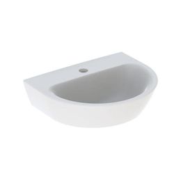Geberit Renova Handwaschbecken 500494018 45 x 36 cm, wei&szlig;/KeraTect, mit Hahnloch, ohne &Uuml;berlauf