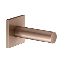 KEUCO IXMO Wanneneinlauf 59545290002 Ausladung 130 mm, rotgold geb&uuml;rstet, eckige Rosette