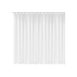 KEUCO Duschvorhang Plan uni 14943000130 300 x 180 cm, 16 &Ouml;sen, weiss