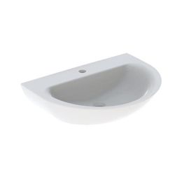 Geberit Renova Waschtisch 500665011 70 x 52 cm, wei&szlig;, mit Hahnloch, ohne &Uuml;berlauf