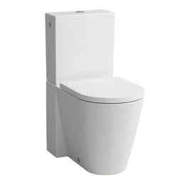 Laufen Kartell Stand-Tiefsp&uuml;l-WC H8243377570001 wei&szlig; matt, sp&uuml;lrandlos, f&uuml;r Kombination, Form innen rund