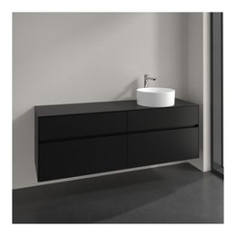 Villeroy & Boch Villeroy und Boch Collaro Waschtischunterschrank C05100VL 160x54,8x50cm, Waschtisch rechts, volcano black