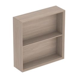 Geberit iCon Regal 502323JH1 45x46,7x13,2cm, quadratisch, eiche natur/Melamin Struktur