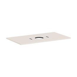 Hansgrohe Xilesa E Konsole 54276780 Ausschnitt mittig, ohne Hahnloch, 980 x 550 mm, sandbeige matt