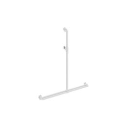 HEWI System 900 Duschhandlauf 900.35M43260VH 1250 x 1185 mm, pulverbeschichtet wei&szlig; tiefmatt