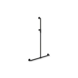 HEWI System 900 Duschhandlauf 900.35M43060CV 1250 x 765 x 765 mm, pulverbeschichtet schwarz tiefmatt