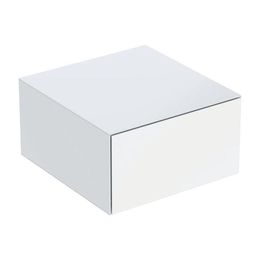 Geberit One Seitenschrank 505078001 45x24,5x47cm, 1 Schubladen, wei&szlig;/lackiert hochgl&auml;nzend