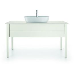 Duravit Luv Waschtischunterschrank LU956103636 138,8x57x74,3cm, Weiß Seidenmatt, 1 Auszug, stehend