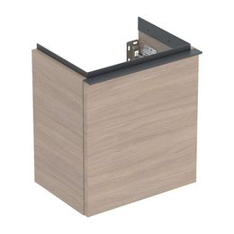 Geberit iCon Handwaschbecken-Unterschrank 502301JH1 37x41,5x27,9cm, 1 T&uuml;r, Anschlag links, Eiche, Griff lava matt