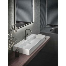 Ideal Standard Extra Waschtisch T373001 mit Hahnloch, mit Überlauf, 1000 x 450 x 150 mm, weiß