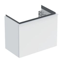 Geberit iCon Handwaschbecken-Unterschrank 502302013 52x41,5x30,7cm, 1 Schublade, wei&szlig; matt, Griff wei&szlig; matt