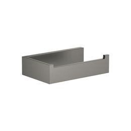 Dornbracht Mem Papierrollenhalter 83500780-99 ohne Deckel, Ausladung 85 mm, Dark Platinum matt