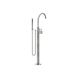Dornbracht Meta Einhandmischer 25863661-06 f&uuml;r Wanne, freistehend, mit Brausegarnitur, platin matt
