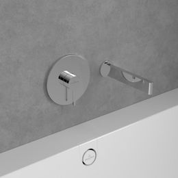 Villeroy & Boch Villeroy und Boch Dawn Badewannenauslauf TVT10650515161 Wandmontage, chrom