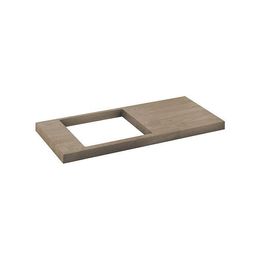 KEUCO Edition 11 Waschtisch-Platte 31199850001 Eiche Tabak, 700-900 mm
