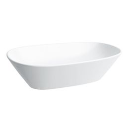 Laufen Palomba Waschtisch-Schale 8168024001121 52 x 38cm, weiss, ohne Hahnloch und &Uuml;berlauf