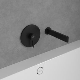 Villeroy & Boch Villeroy und Boch Dawn Badewannenauslauf TVT106505151K5 Wandmontage, matt black