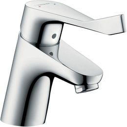Hansgrohe Focus Waschtisch Armatur 31914000 chrom, ohne Ablauifgarnitur, mit langem Griff