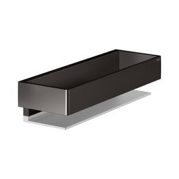 KEUCO Edition 11 Duschkorb 11158350000 silber-eloxiert/Titanschwarz geb&uuml;rstet