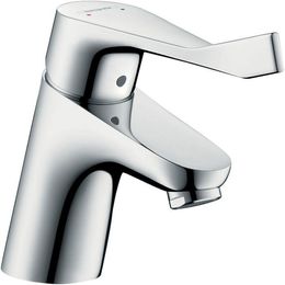 Hansgrohe Focus Waschtisch Armatur 31914000 chrom, ohne Ablauifgarnitur, mit langem Griff