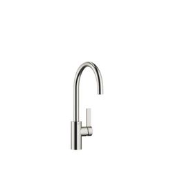 Dornbracht Tara Ultra Sp&uuml;ltisch-Einhebelmischer 33800875-06 Griff rechts, Ausladung 200 mm, platin matt