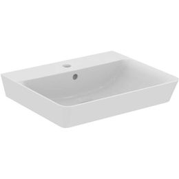 Ideal Standard Connect Air Waschtisch E029901 55 x 46 cm, weiss, mit Hahnloch und &Uuml;berlauf