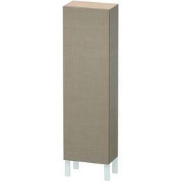 Duravit L-Cube Halbhochschrank LC1168R7575 40x24,3x132cm, T&uuml;r rechts, leinen