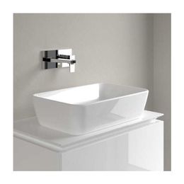 Villeroy & Boch Villeroy und Boch Architectura Aufsatzwaschbecken 5A276001 600 x 405 x 155 mm, Wei&szlig; Alpin, mit &Uuml;berlauf