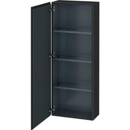 Duravit L-Cube Halbhochschrank LC1169L4949 50x24,3x132cm, T&uuml;r links, graphit matt