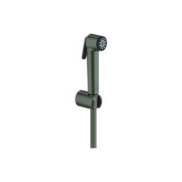 Grohe Tempesta -F Trigger Spray 30 Handbrause 27513AL1 mit Handbrausehalter, 1250mm Brauseschlauc, hard graphite geb&uuml;rstet