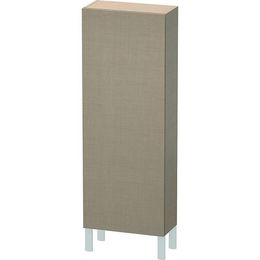 Duravit L-Cube Halbhochschrank LC1169L7575 50x24,3x132cm, T&uuml;r links, leinen