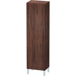Duravit L-Cube Hochschrank LC1181L2121 50x36,3x176cm, T&uuml;r links, nussbaum dunkel