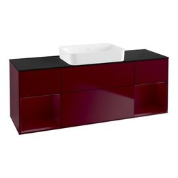 Villeroy & Boch Villeroy und Boch Finion Waschtischunterschrank G742HBHB 160x60,3x50,1cm, Regale Peony matt lacquer, Peony Matt