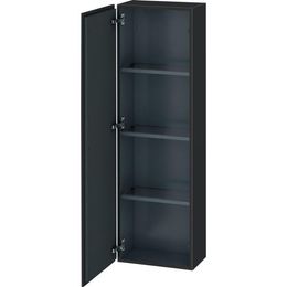Duravit L-Cube Halbhochschrank LC1168L4949 40x24,3x132cm, T&uuml;r links, graphit matt