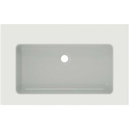 Ideal Standard Extra Waschtisch T436501 ohne Hahnloch, mit Überlauf, 810 x 510 x 150 mm, weiß