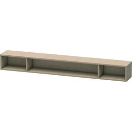 Duravit L-Cube Regalelement LC120107575 100 x 14 cm, leinen, 3 F&auml;cher, horizontal