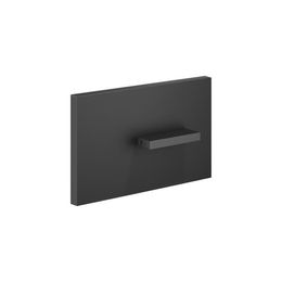 Dornbracht Abdeckplatte 12660979-33 f&uuml;r WC-UP-Sp&uuml;lkasten TECE, schwarz matt