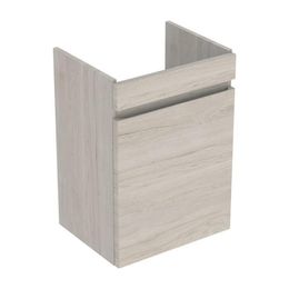 Geberit Renova Plan Waschtischunterschrank 501903001 43,5x60,5x34,5cm, 1 T&uuml;r, nussbaum hell, Folie strukturiert