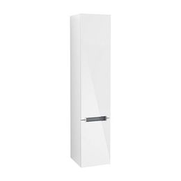 Villeroy & Boch Villeroy & Boch Subway 2.0 Hochschrank A70910DH 35x165x37cm, links, Griff chrom, glossy white