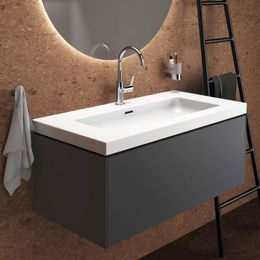 Ideal Standard Extra Waschtisch T4366V1 1 Hahnloch, mit &Uuml;berlauf, 1010 x 510 x 150 mm, seidenwei&szlig;