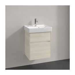 Villeroy & Boch Villeroy und Boch Collaro Waschtischunterschrank C00600AA 46x54,6x37,4cm, Waschbecken mittig, white oak