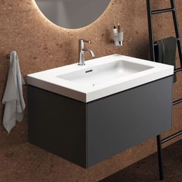 Ideal Standard Extra Waschtisch T4362V1 1 Hahnloch, mit &Uuml;berlauf, 810 x 510 x 150 mm, seidenwei&szlig;